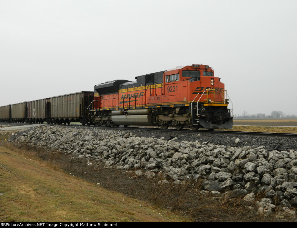 BNSF 9231 - DPU